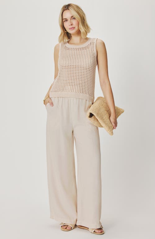 SPLENDID Camellia Open Knit Sleeveless Sweater